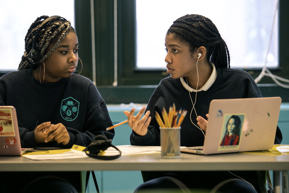 Zine Classes with Brooklyn Emerging Leaders Academy | Barnard Zine Library